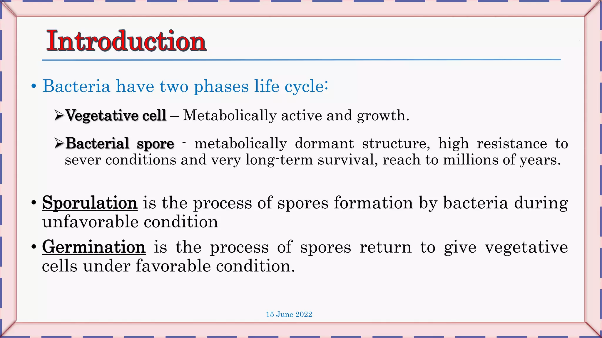 Sporulation in bacteria.pptx