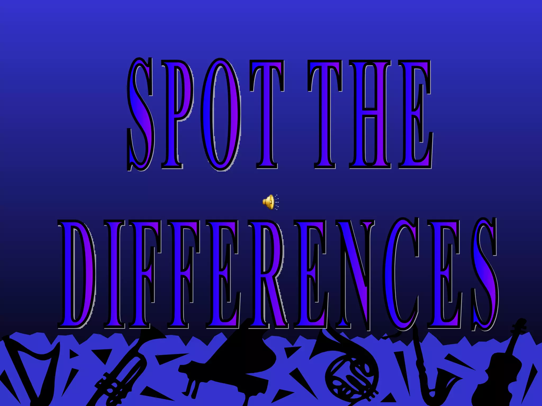 Spot The Differences | PPT