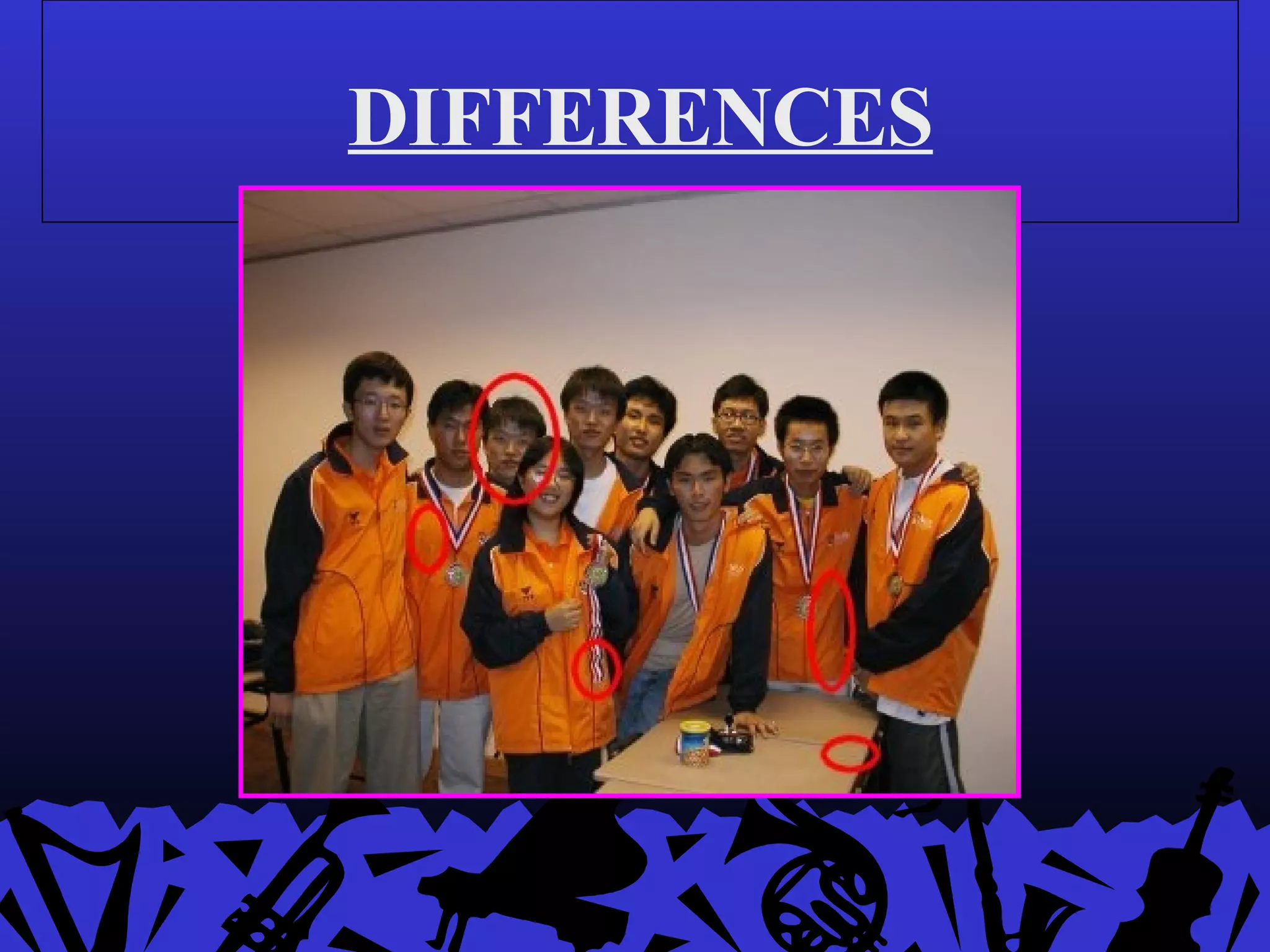 Spot The Differences | PPT
