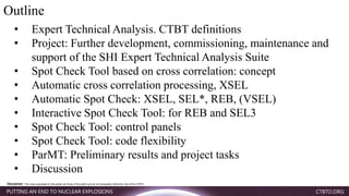 SHI Expert Technical Analysis Spot Check Tool and ParMT | PPTX