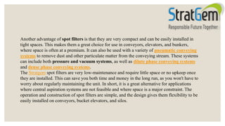 Spot Filter -Dust Remover System | PPT