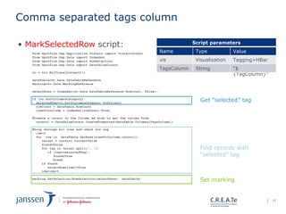 Advanced Use of Properties and Scripts in TIBCO Spotfire | PPT