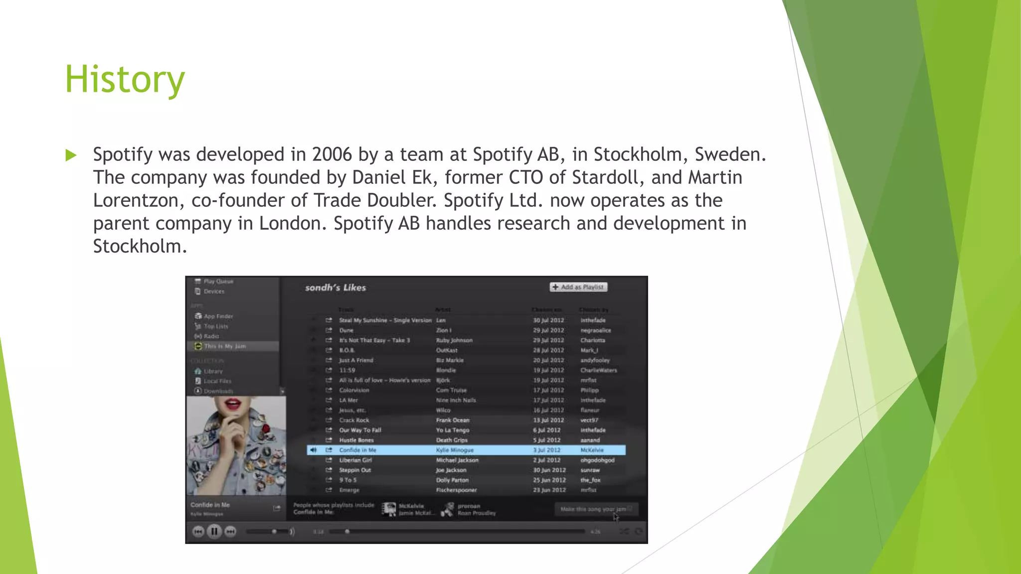 Spotify Business Model | PPTX