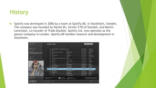 Spotify Business Model | PPTX