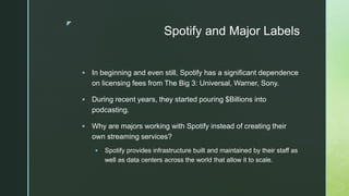 Spotify Teardown (book summary) | PPTX