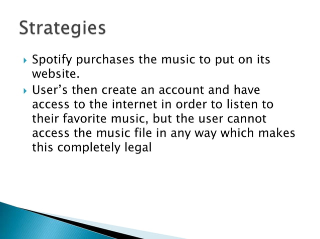 Spotify Case Study #TTUME | PPT