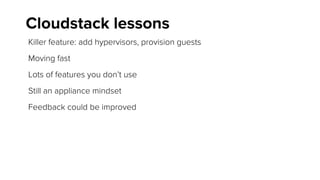 Cloudstack at Spotify, NYC | PDF | Cloud Computing | Internet