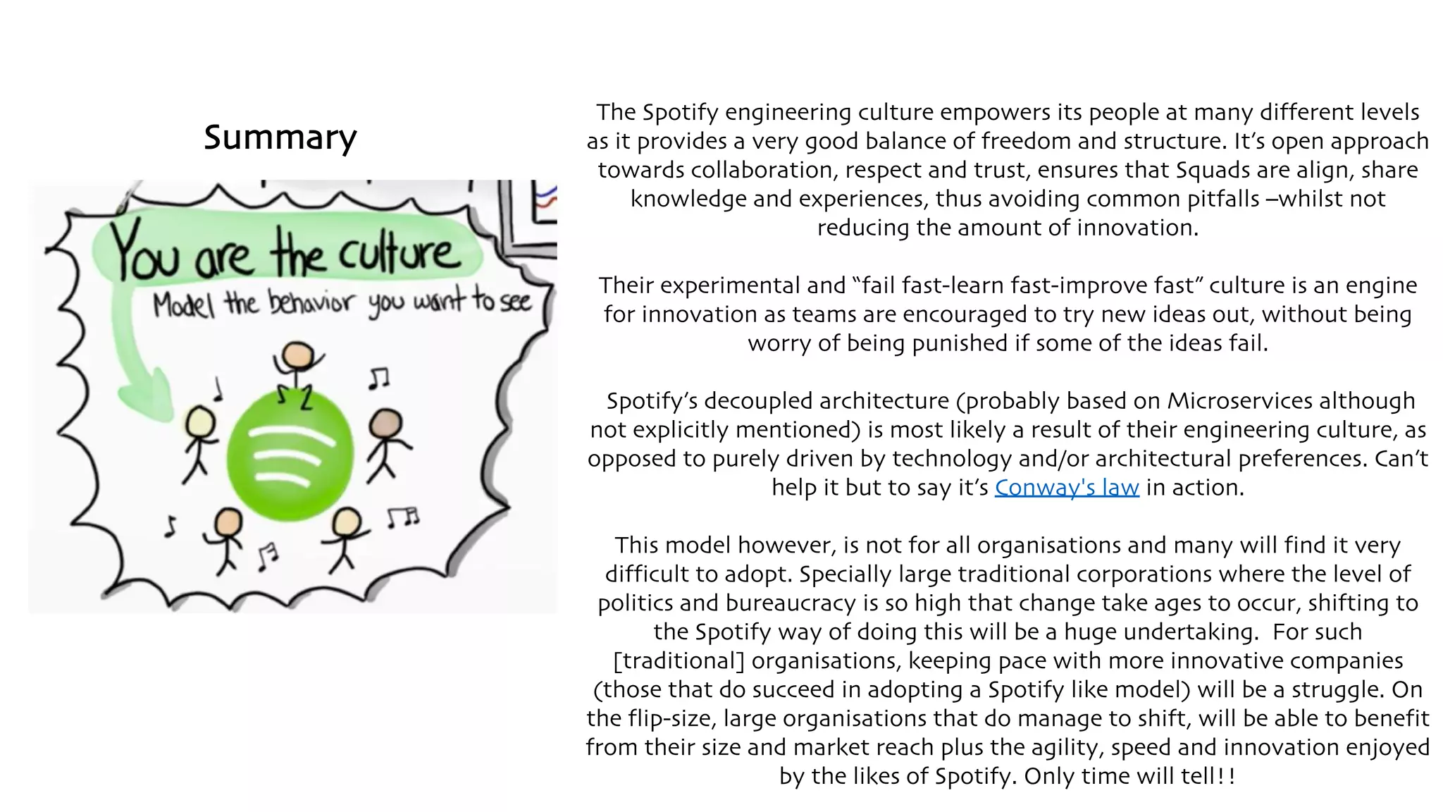 Spotify engineering culture summary | PDF