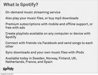 Spotify: Horizontal Scalability for Great Success | PDF