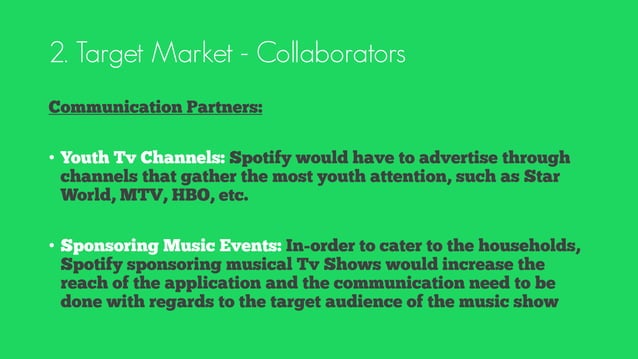 Spotify presentation | PDF