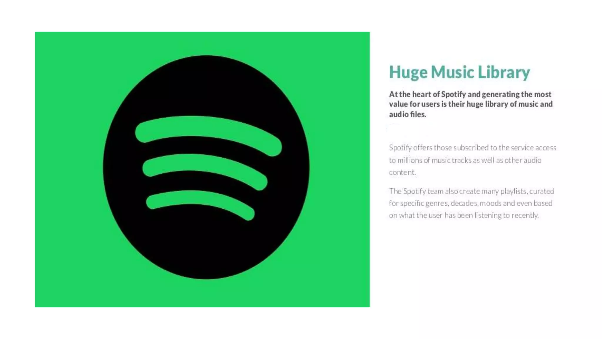 Spotify presentation | PPTX