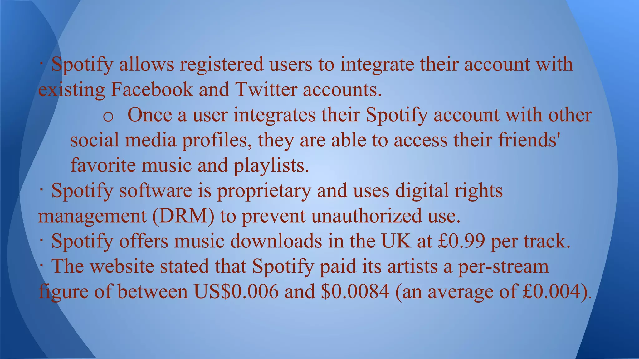 Spotify research | PDF
