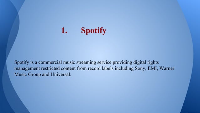 Spotify research | PDF