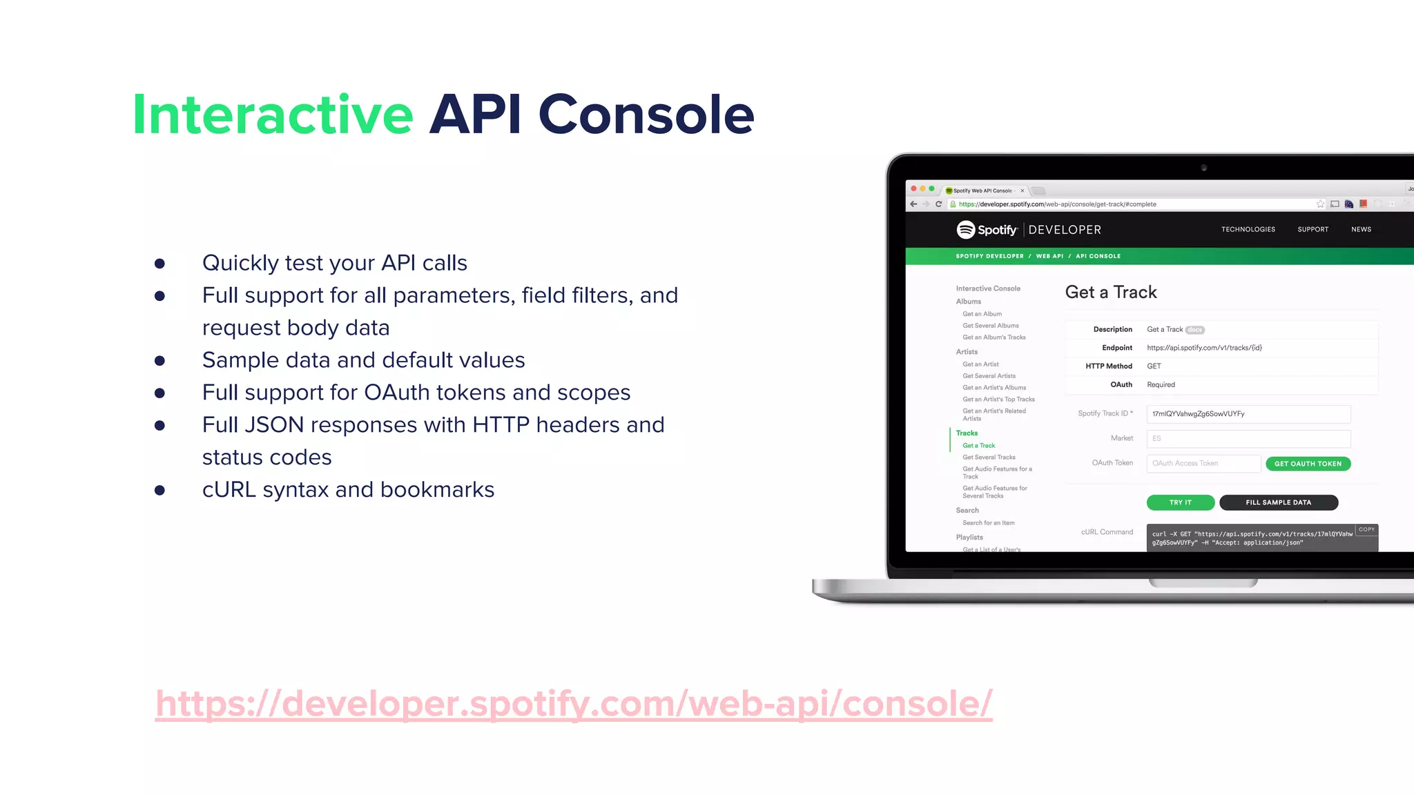 Audio Analysis with Spotify's Web API | PPT