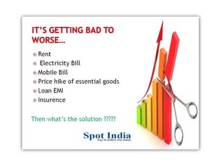 Spot india ppt mlm | PPT