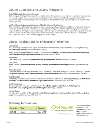 Spot Endoscopic Marker | The Standard for Endoscopic Tattooing | PDF