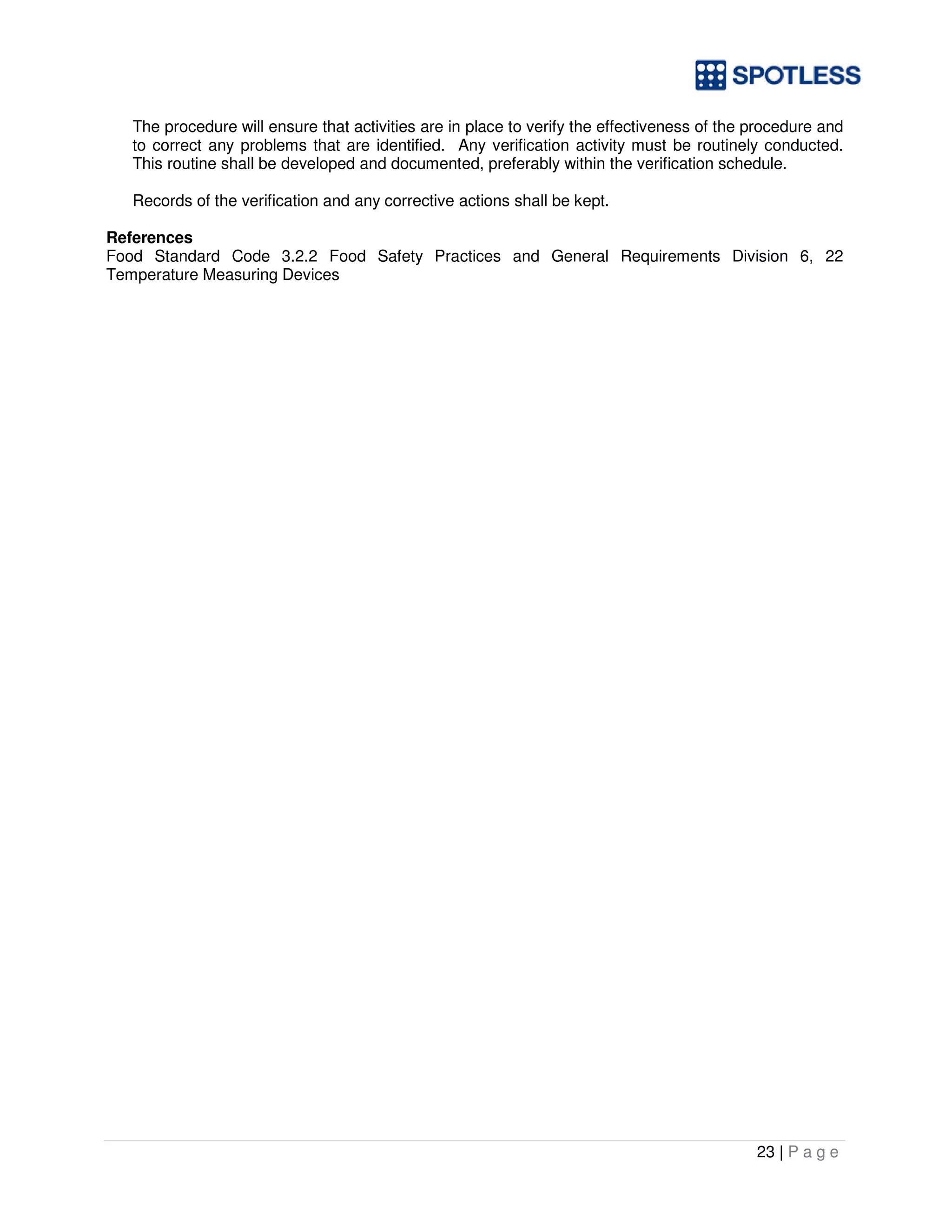 Spotless food-safety-standards-for-suppliers-issue-4 | PDF