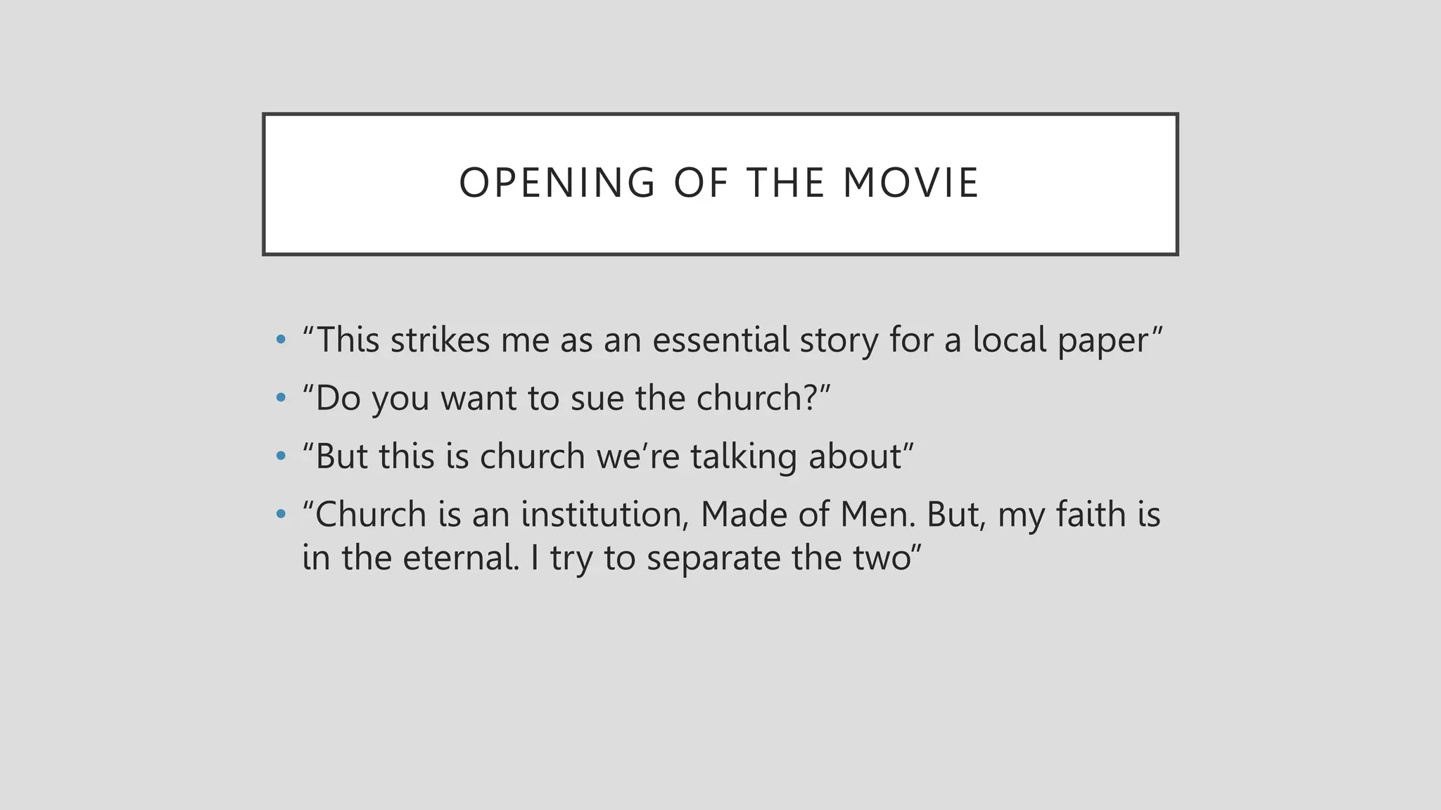 Movie review spotlight 2015 by Diky M.F. | PPT
