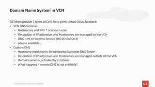 Spotlight private dns-oraclecloudservices | PDF