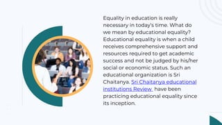 Spotlight on Educational Equality Stories of Female Student Success. | PPTX