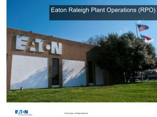 Spotlight on quality manufacturing in Raleigh, NC | PPT