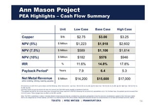 19.11.2013 Corporate Presentation: Entrée Gold, Mona Forster | PPT