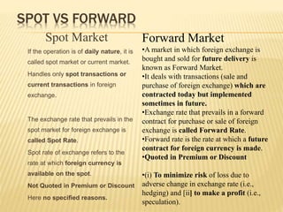 Spot market | PPTX