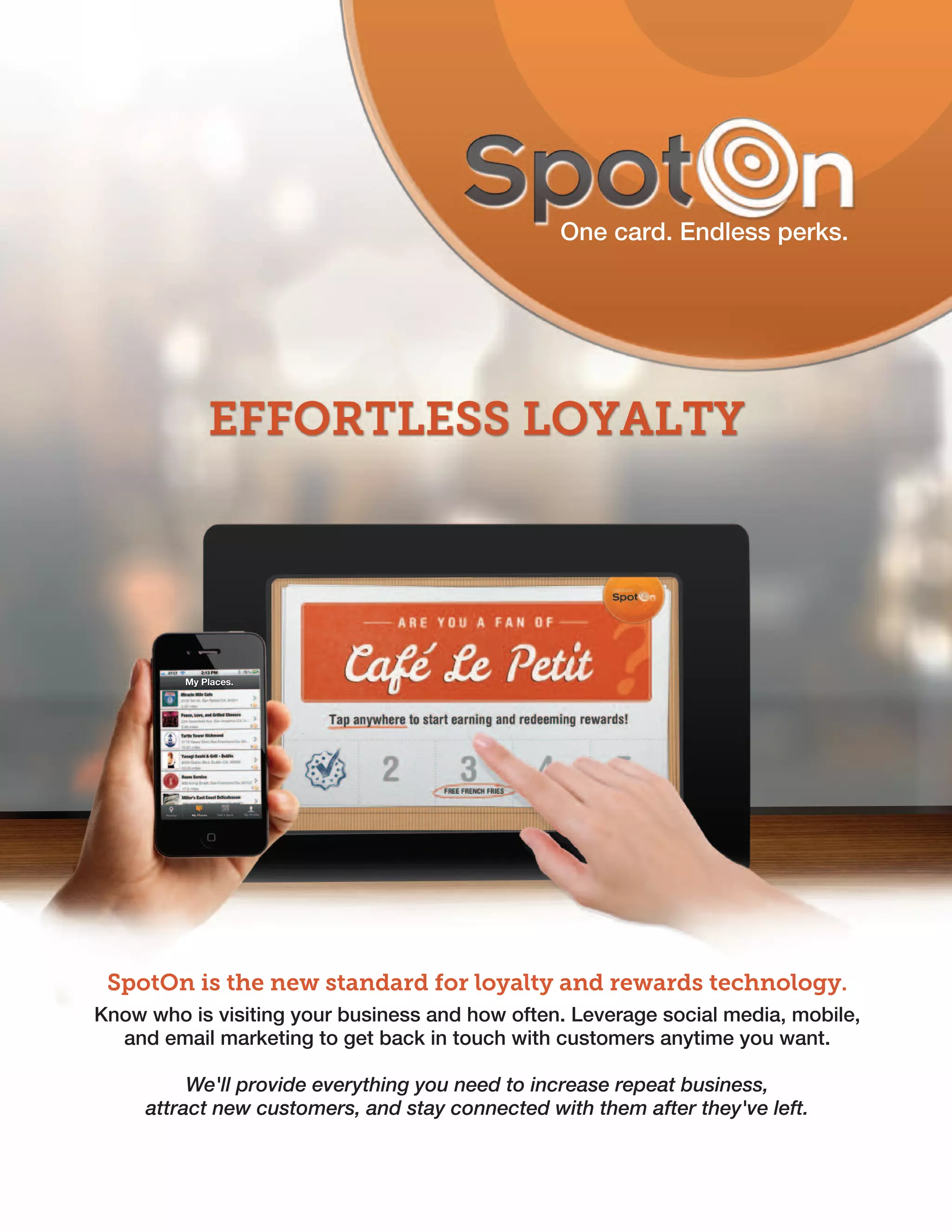 SpotOn Brochure | PDF