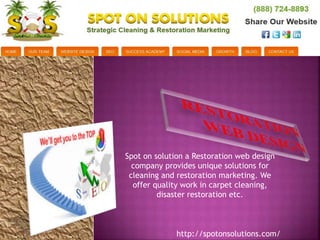 Spot On Solutions | PPTX