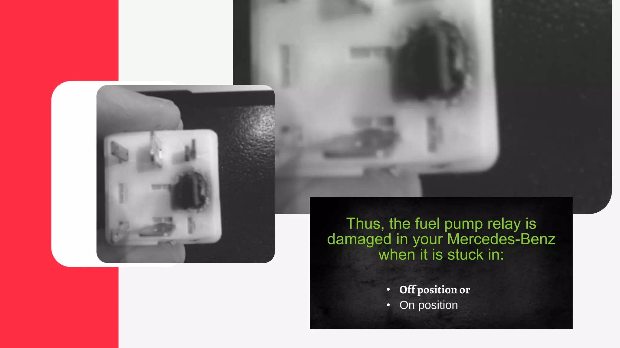 Spot Out the Signs of Bad Mercedes Benz Fuel Pump Relay by Chattanooga ...