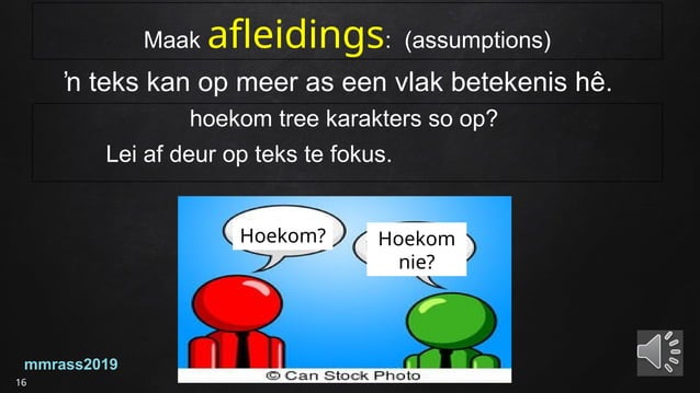 Visuele tekste ons ontleed n SPOTPRENTE :) | PPTX