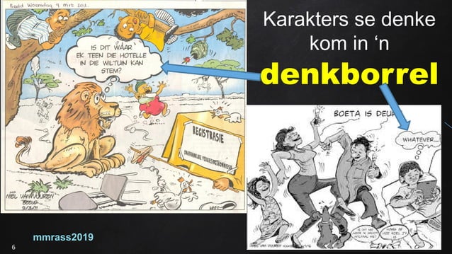 Visuele tekste ons ontleed n SPOTPRENTE :) | PPTX