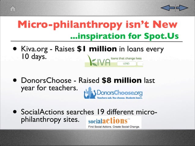 Spot presentation | PPT