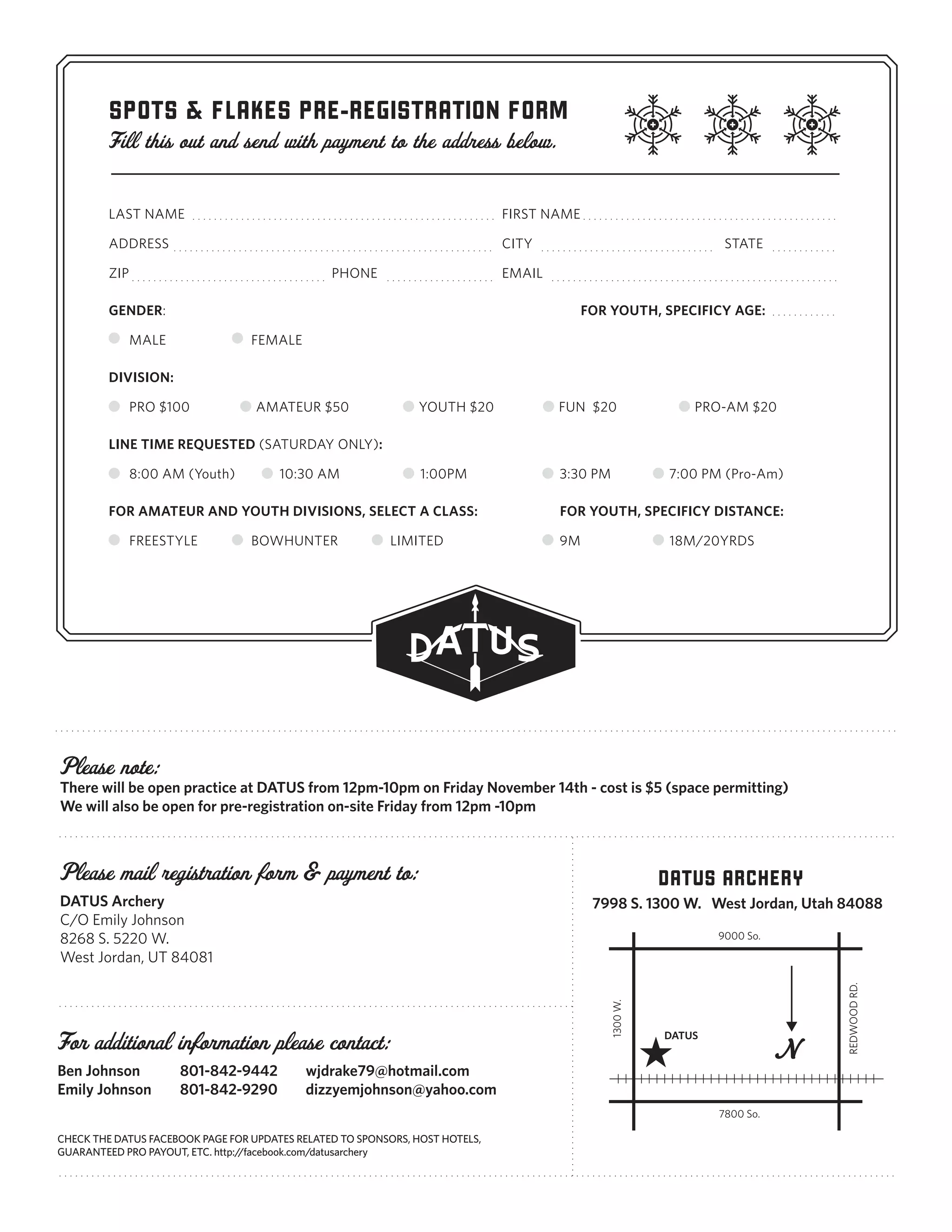 Spots & Flakes 2014 flyer | PDF