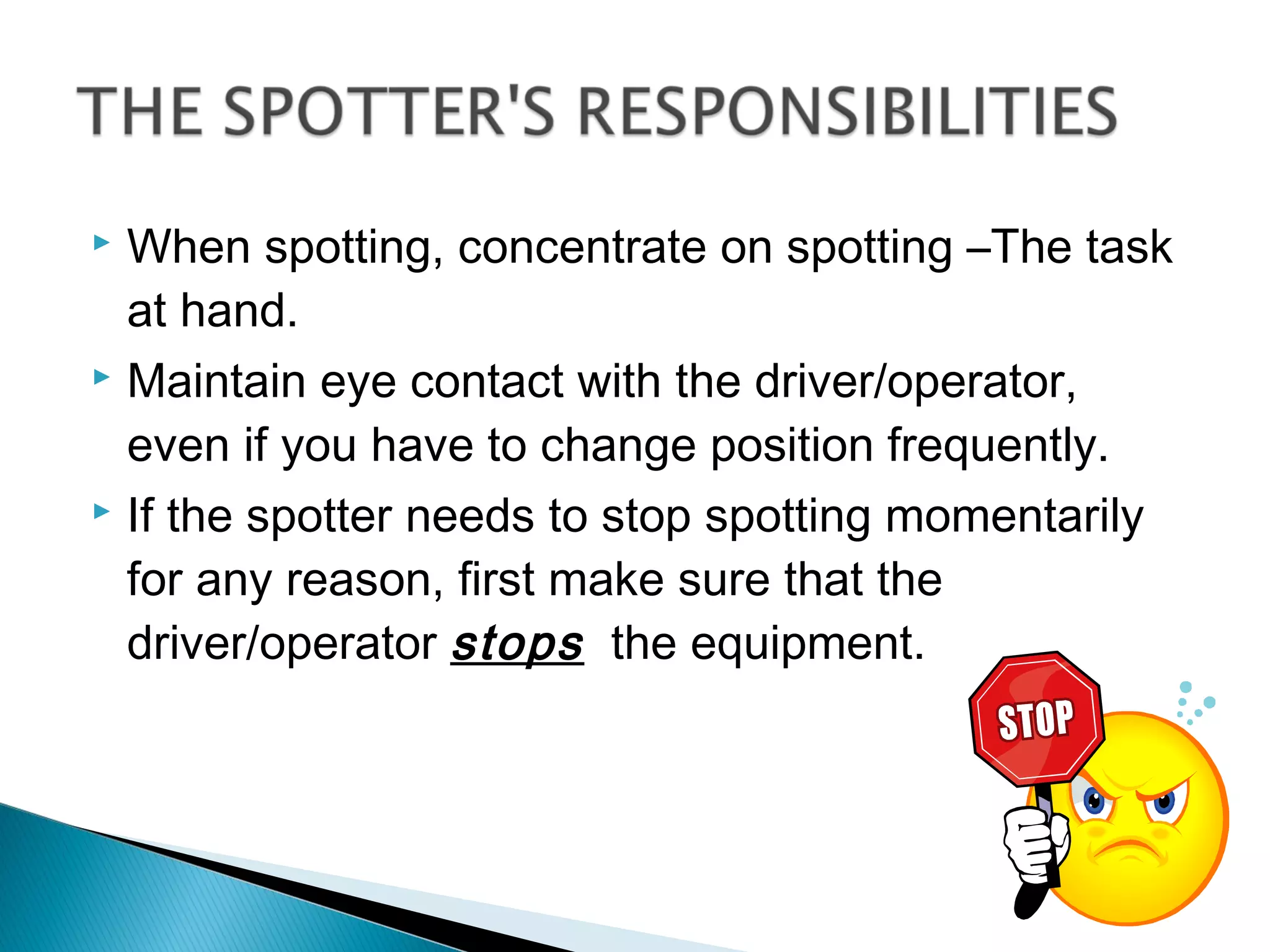 Spotter training | PPT