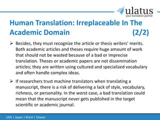 Spotting The Difference–Machine Versus Human Translation | PPT