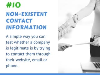 Spotting Transcription Job Scams: 10 common hints | PPT