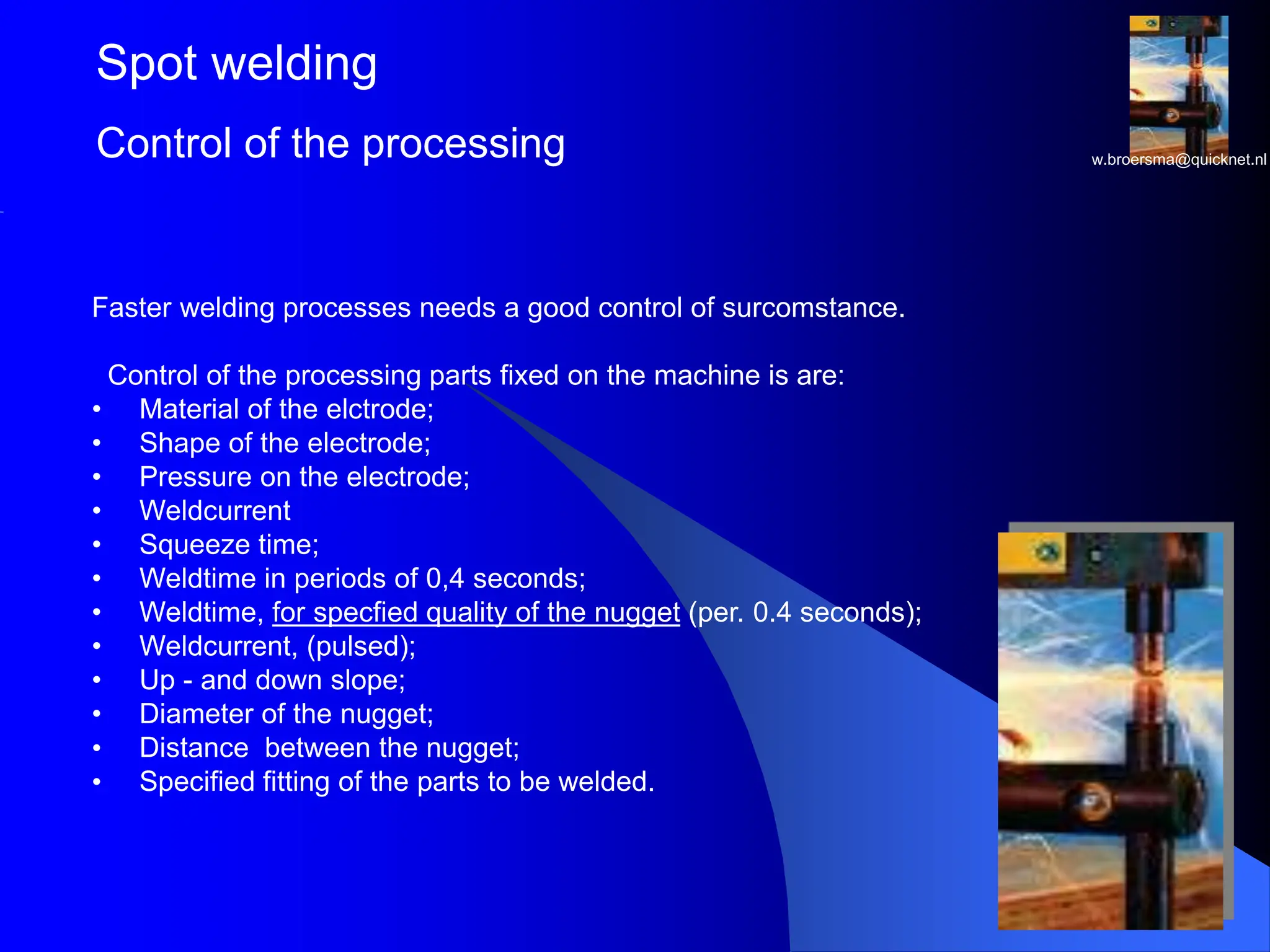 Manual Spot welding training presentation | PPT