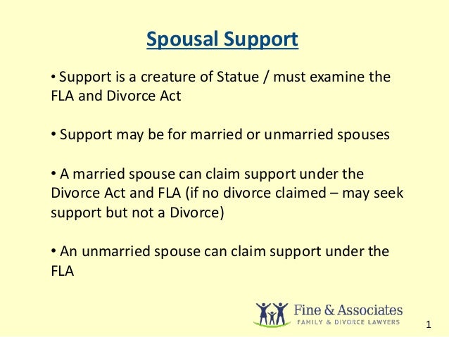 Spousal Support Guide & Rules For Ontario