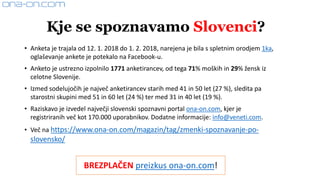 Spoznavanje in osvajanje v s love-niji 2018 | PPTX