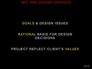 Spp 201-pre-design services | PPTX