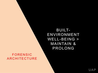 Spp 203-specialized archl services | PPTX