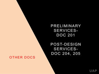 Spp 203-specialized archl services | PPTX