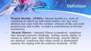 National Mental Health Programme (NMHP) | PPTX