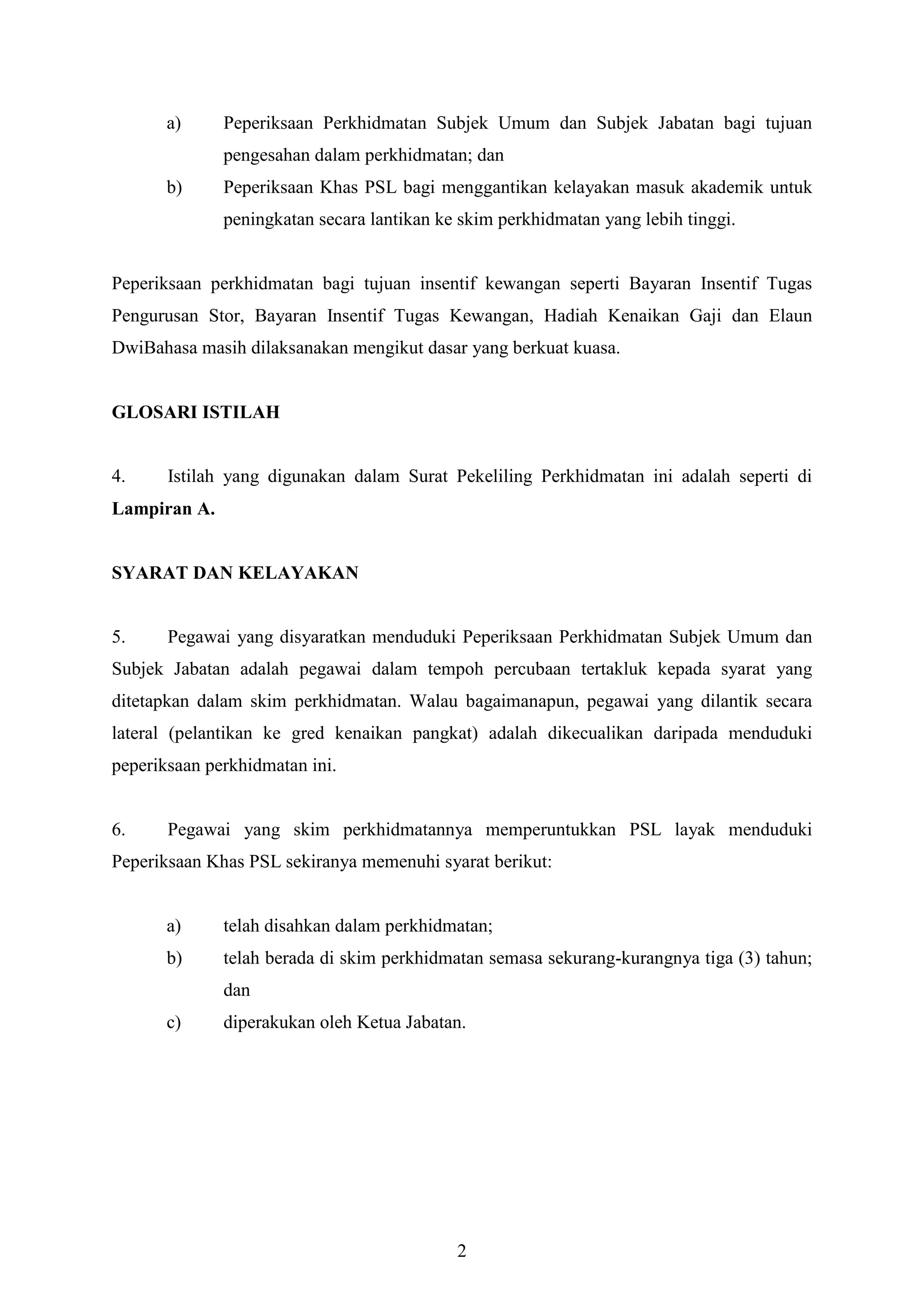 Spp052011 peperiksaan perkhidmatan awam | PDF