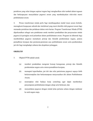 Spp062011 program transformasi minda | PDF