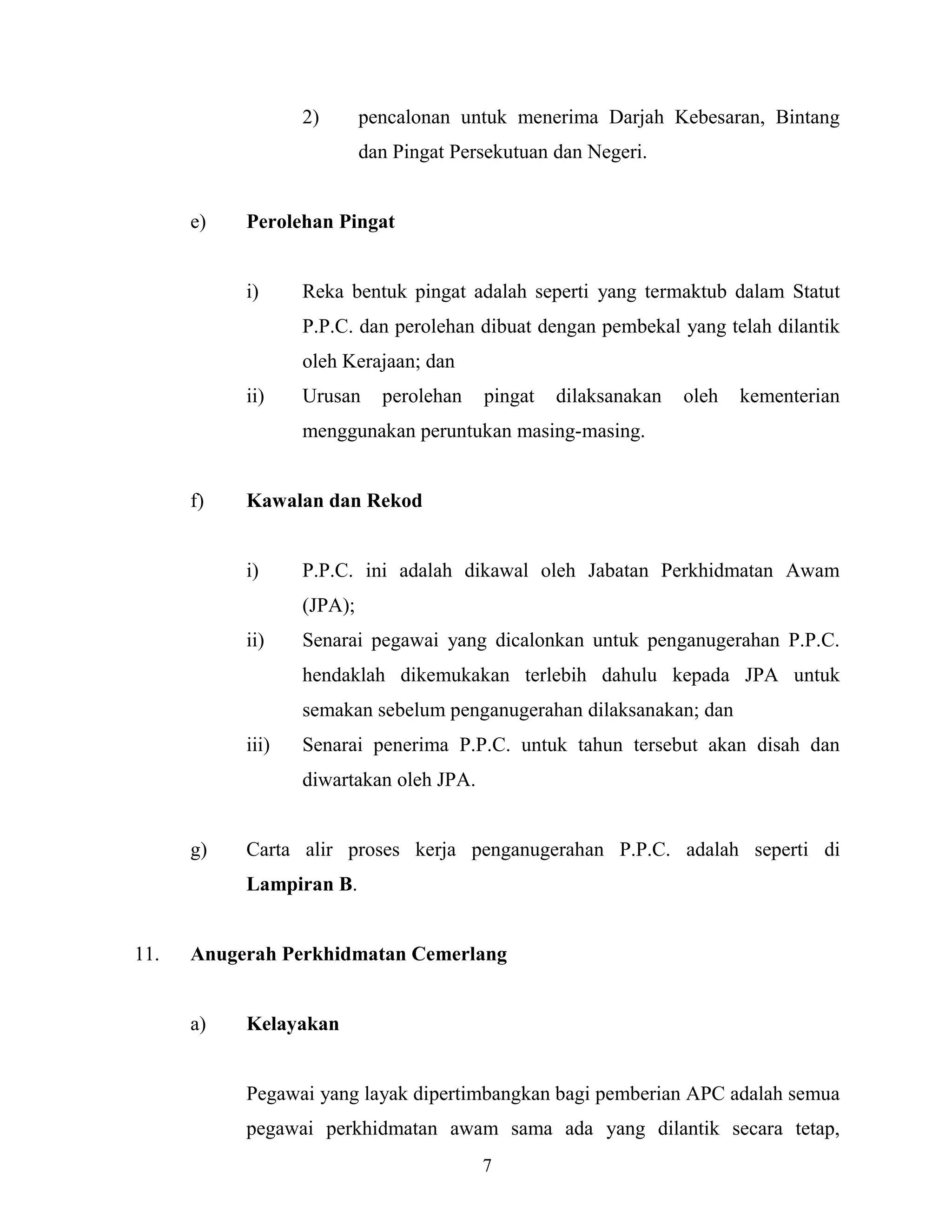 Spp072011 penganugerahan pingat perkhidmatan cemerlang dan pemberian anugerah perkhidmatan ...