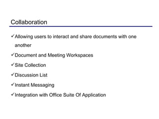 SharePoint | PPT | Computing | Technology & Computing
