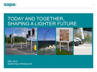 Sapa Pole Products 2016 (English) | PPT