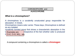 Introduction to molecular spectroscopy | PPTX